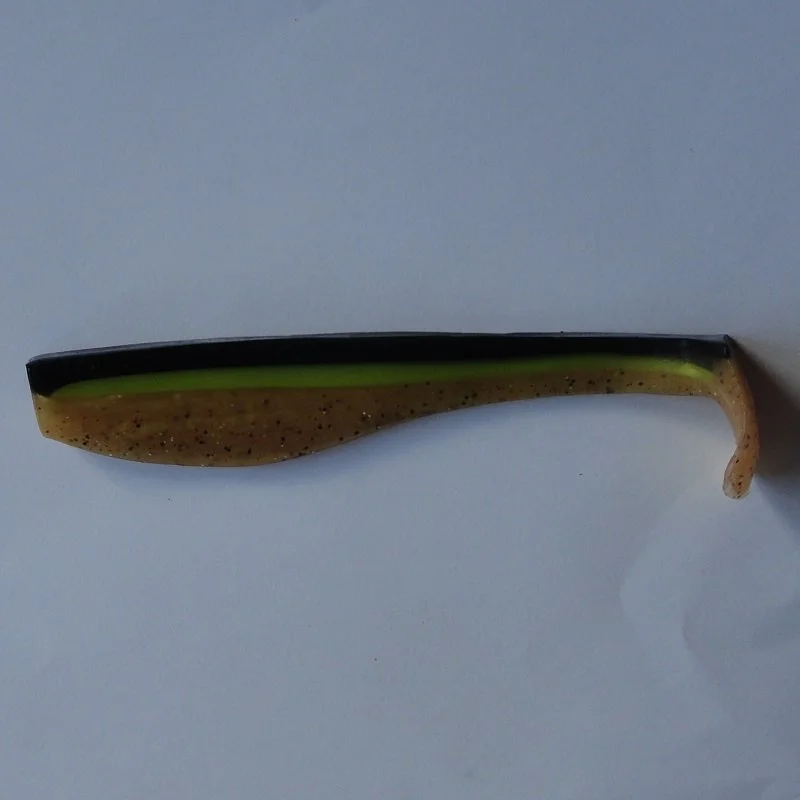 Akara HM 12cm Guld/Gul Svart Rygg Shadbete - Akara | Jigg.se | Jigg.se