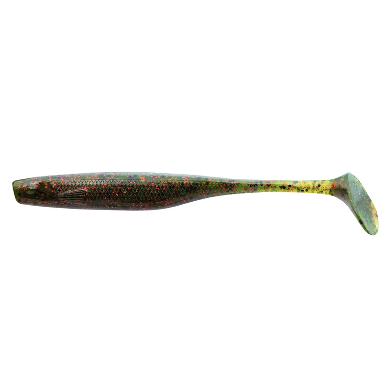 Lazy Shad 12,5cm Watermelon Rödglitter - KP Baits | Jigg.se | Jigg.se