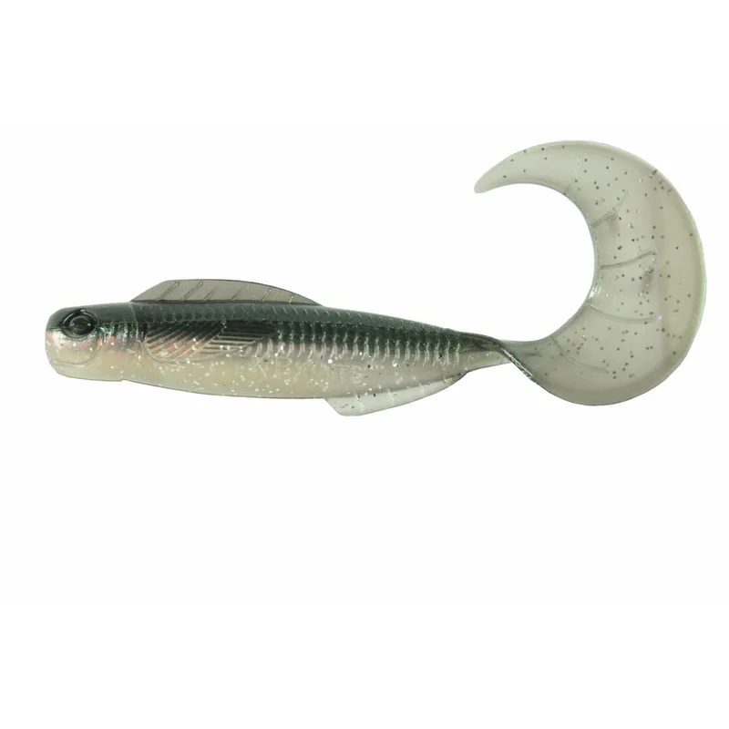 Mud Minnow 8,75cm Smoke Silver - KP Baits | Jigg.se | Jigg.se