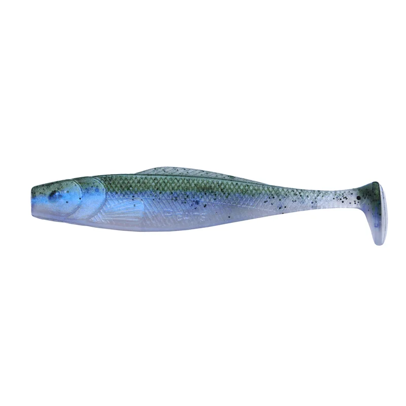 Natural Shad 8,75cm Blå/Oliv Natural - KP Baits | Jigg.se | Jigg.se