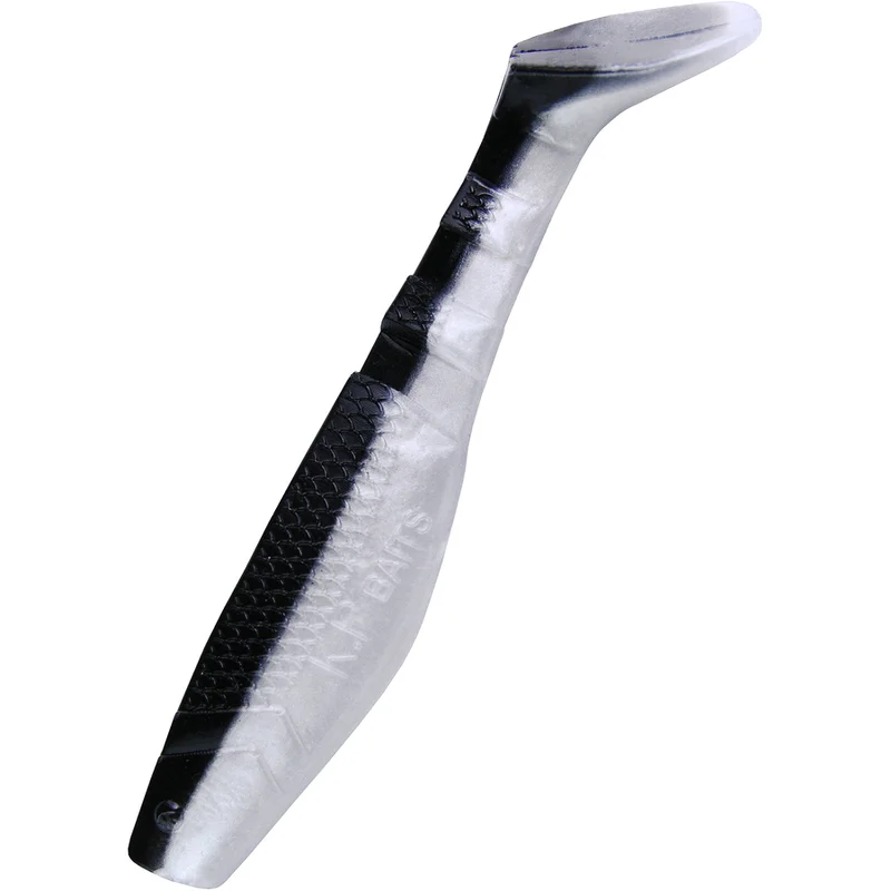 KP Baits Original Shad 5cm Ljus/Svart | Jigg.se | Jigg.se
