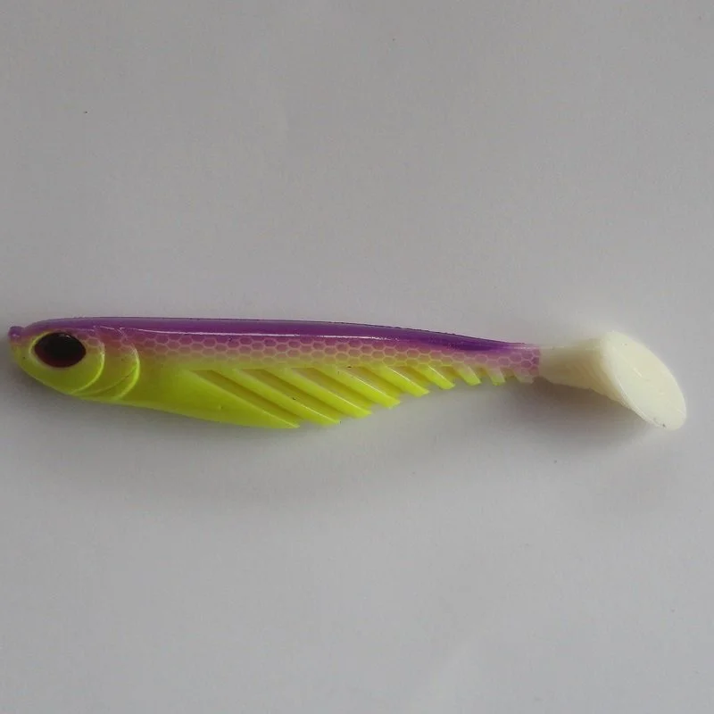 Powerbait Ripple Shad 13cm Purple Chartreuse - Berkley | Jigg.se | Jigg.se