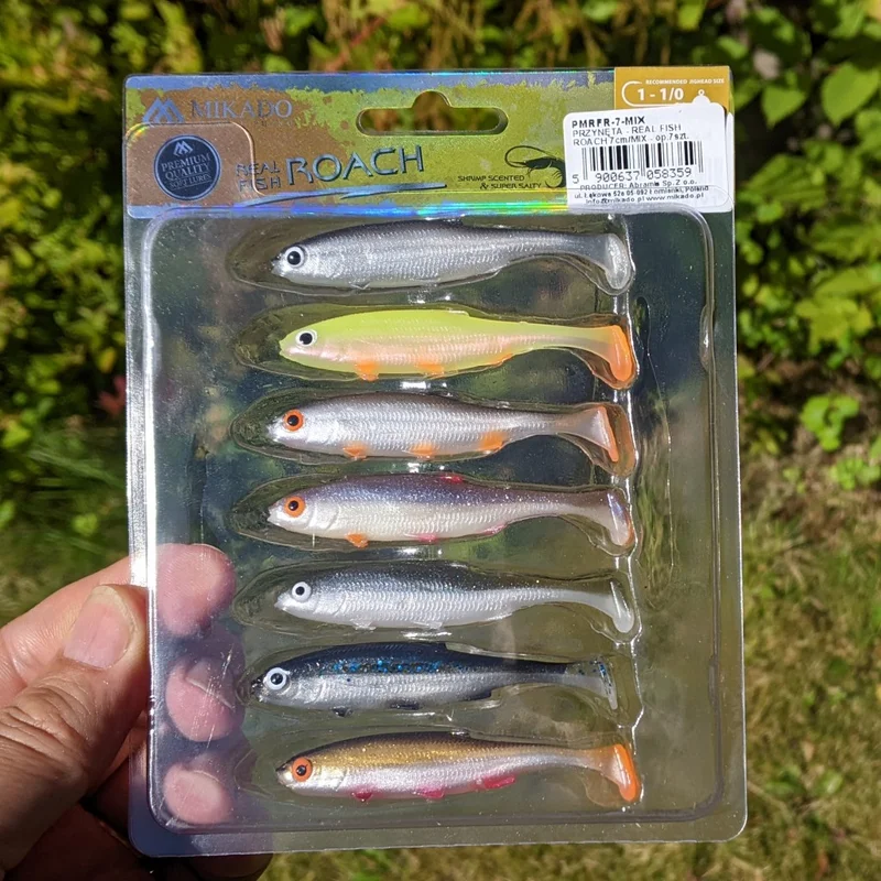 Real Fish Roach 7cm Mix 7-pack - Mikado | Jigg.se | Jigg.se