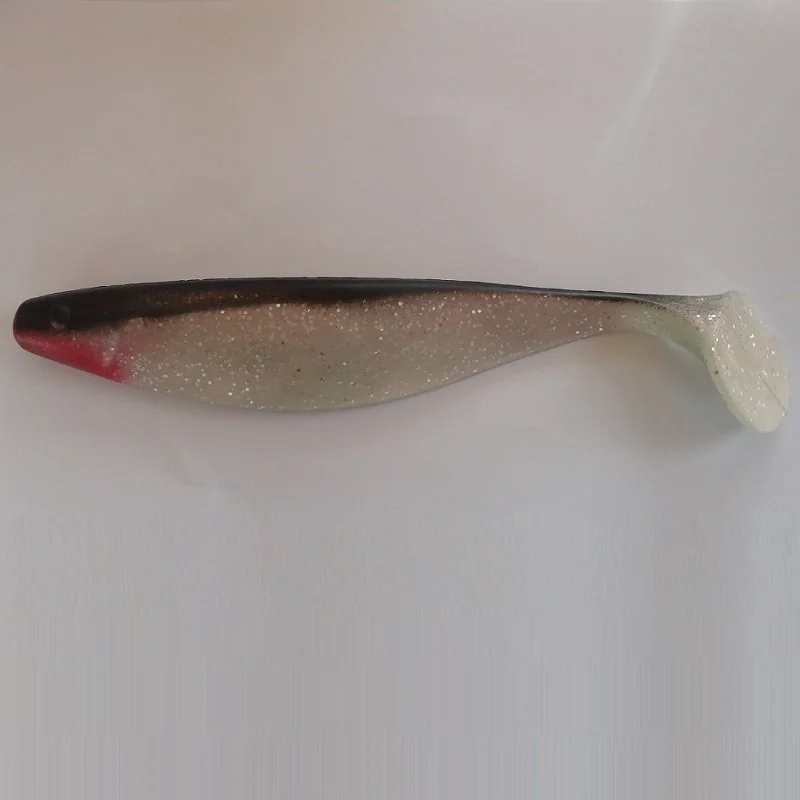 Relax Shad 22,5cm (9") Black/Pearl-Silver Glitter - Relax | Jigg.se ...