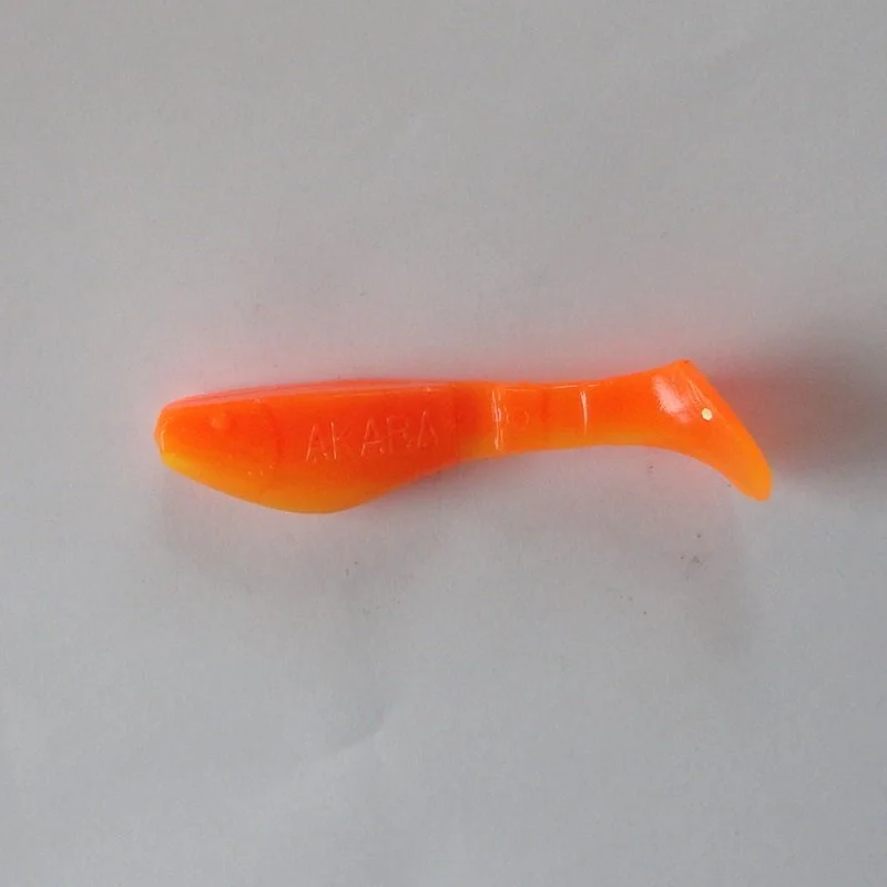 Ripper 5cm Orange/Gul Paddeltail - Akara | Jigg.se | Jigg.se