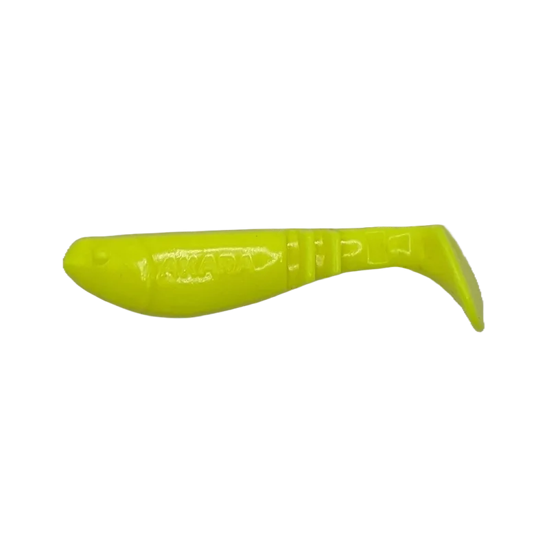 Ripper 7cm Ljusgul Chartreuse Paddeltail - Akara | Jigg.se | Jigg.se