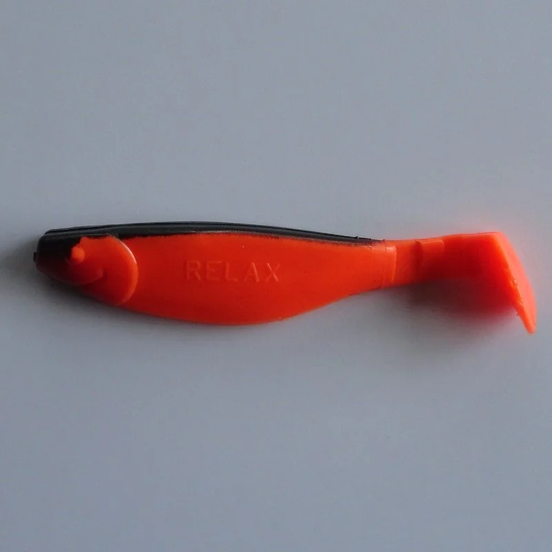 Ripper Kopyto 10cm (4") Svart/Orange - Relax | Jigg.se | Jigg.se