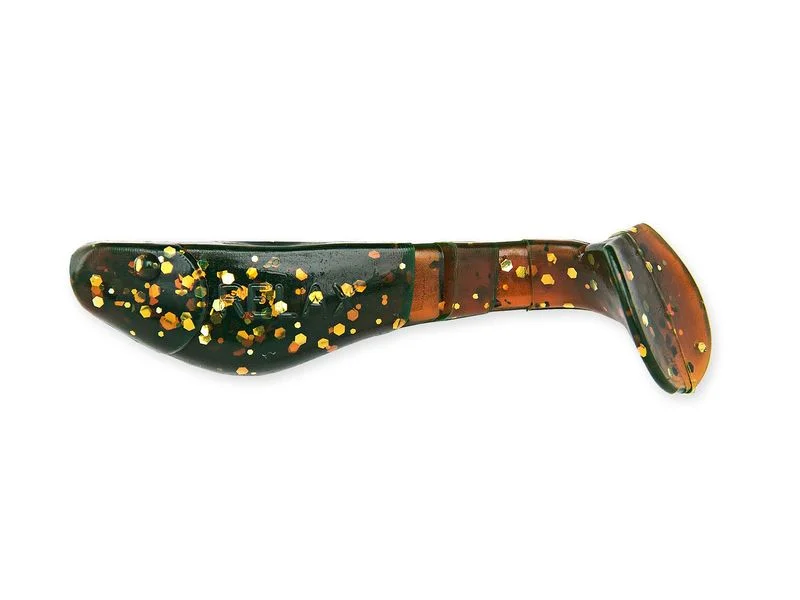 Relax Ripper Kopyto 5cm Motorolja Guldglitter | Jigg.se