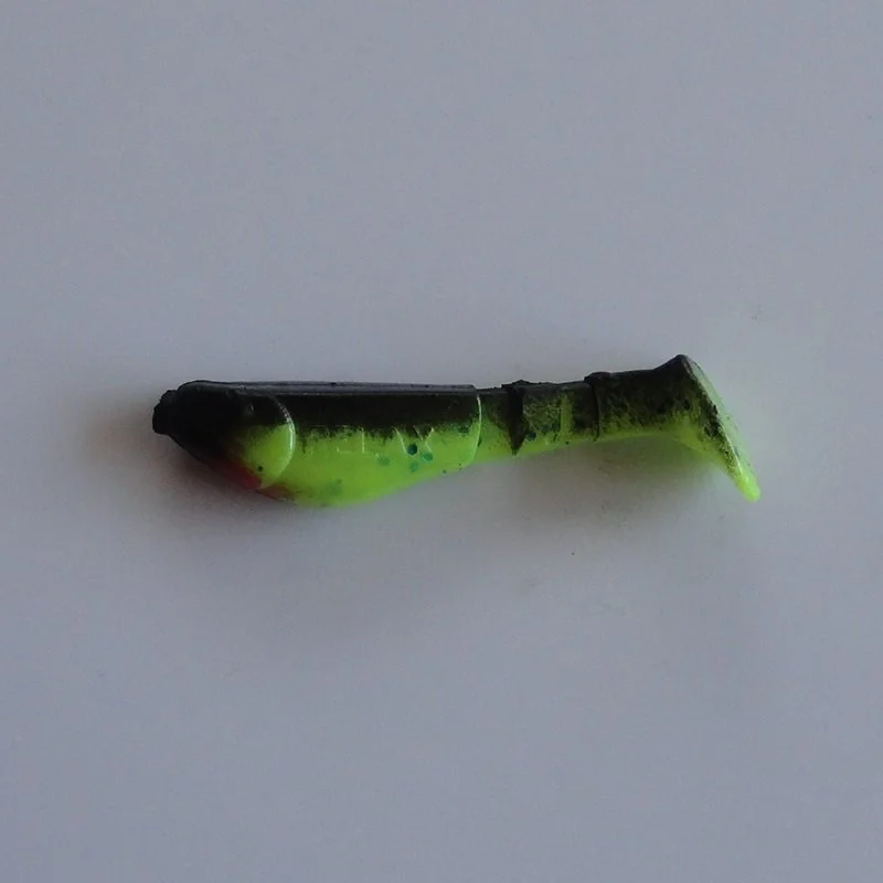 Relax Ripper Kopyto 5cm Silke/Svart Blått Glitter | Jigg.se