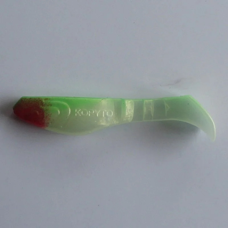 Ripper Kopyto 7,5cm (3") Gyllene Pärlemor/Grön Röd Mage - Relax | Jigg ...