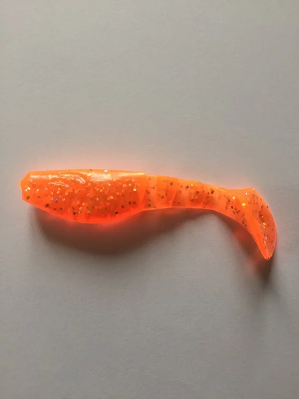 Ripper Kopyto 7,5cm (3") Transparent Orange Hologlitter - Relax | Jigg ...