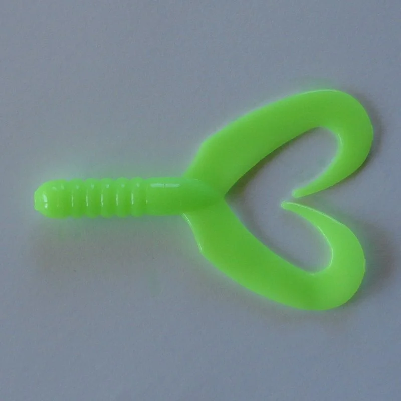 Twintail 7cm Hot Chartreuse - Darts | Jigg.se